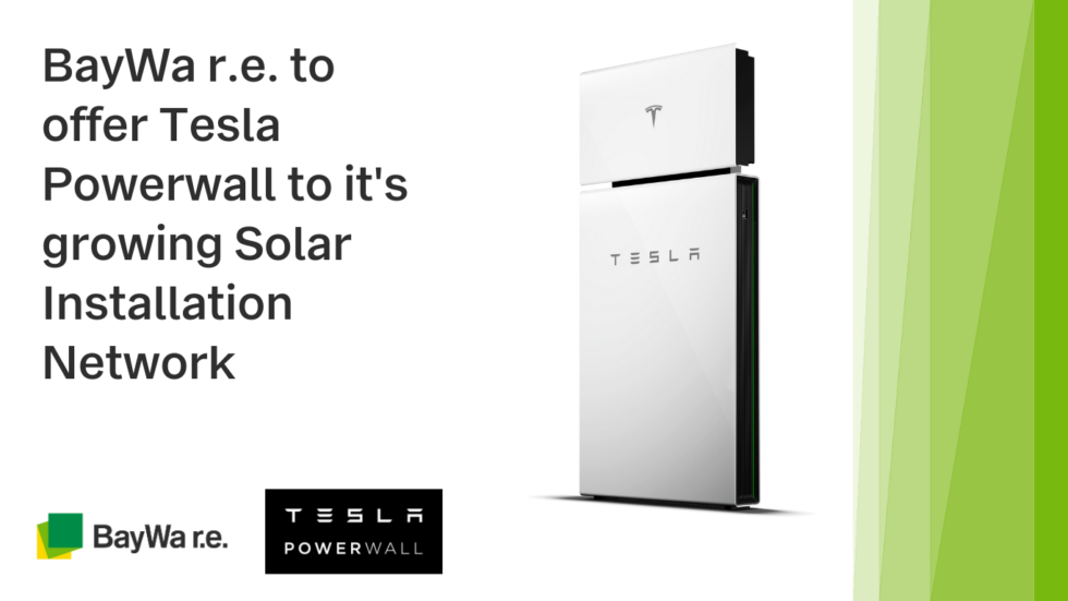 BayWa r.e. to offer Tesla Powerwall to its growing Solar Installation ...