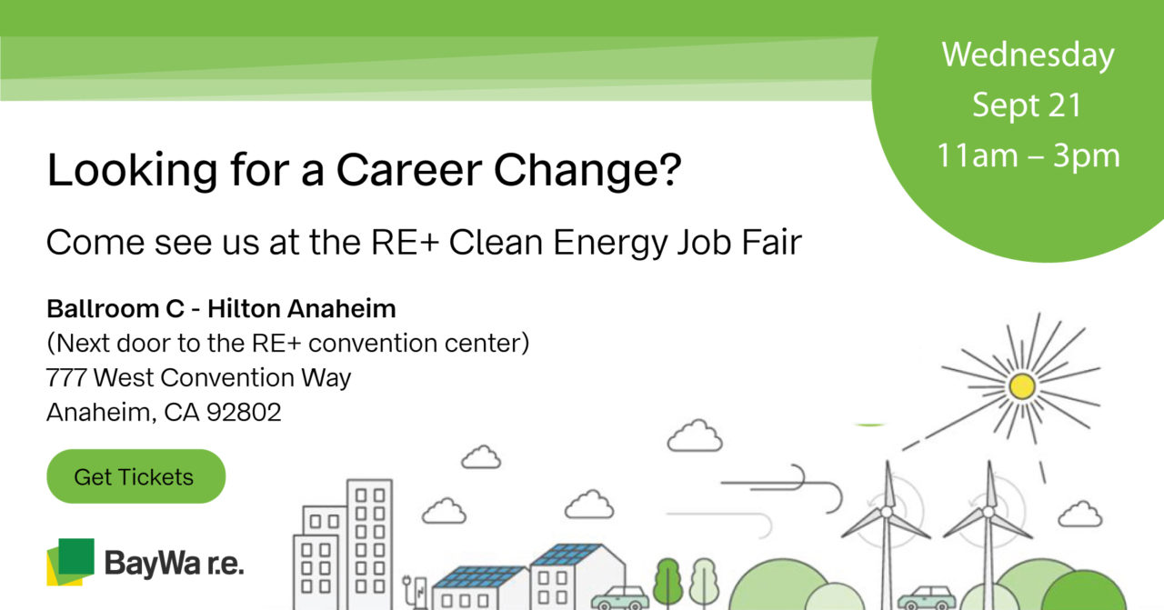 It’s time for RE+. The best solar show of the year is here! - BayWa r.e ...