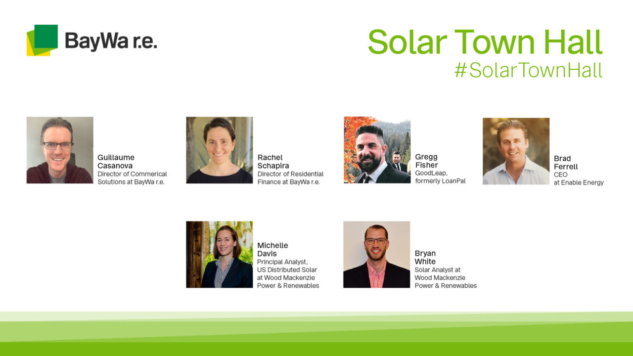 BayWa r.e. Solar Town Halls - BayWa r.e. Solar Systems